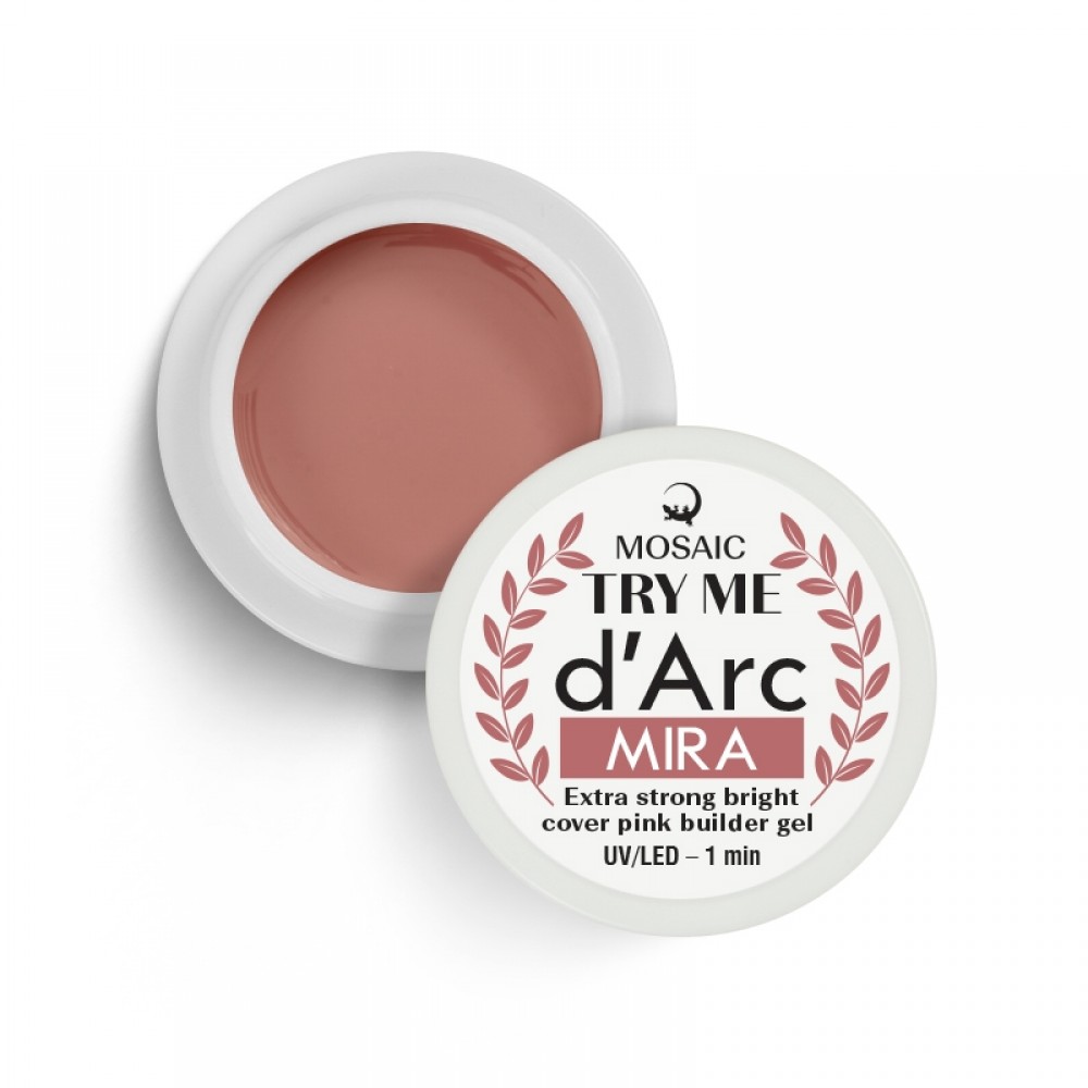 Mosaic D'Arc Mira cover pink būvējošais gēls 5 ml - Arc-MI-5