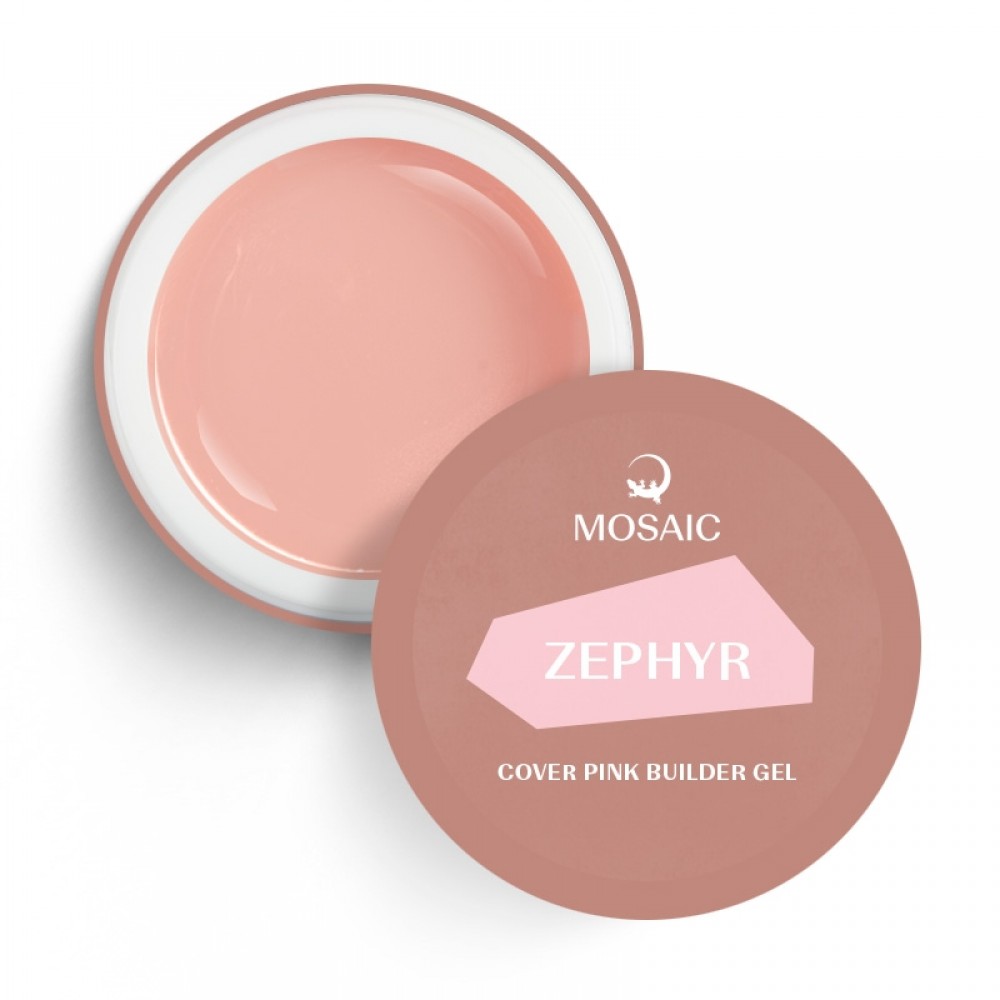 Mosaic Zephyr cover pink bulder gel 50 ml - ZF50